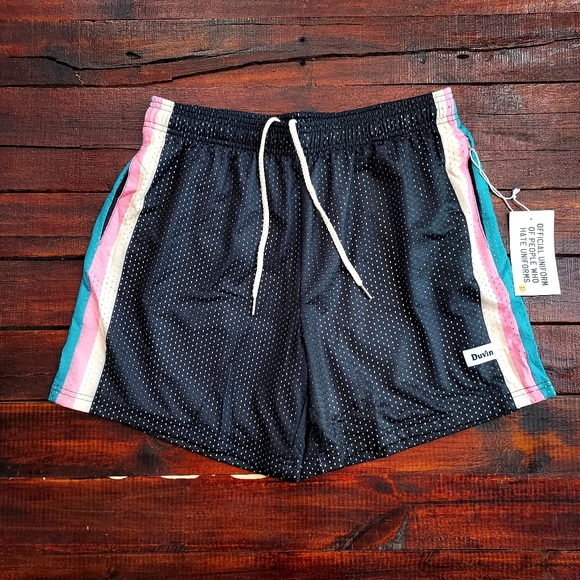 Duvin | Shorts | Duvin Disco Mesh Lounge Short In Black Nwt Size Large ...